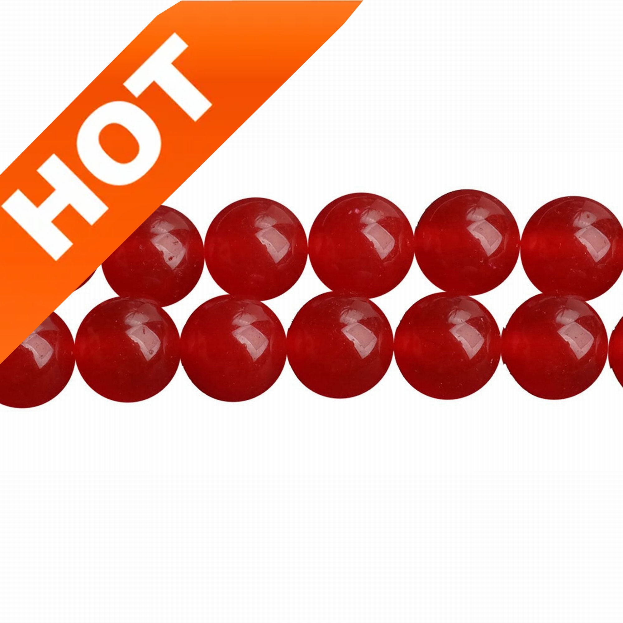 Red Chalcedony Beads Natural Polished Chalcedony Red Beads 4 - Etsy