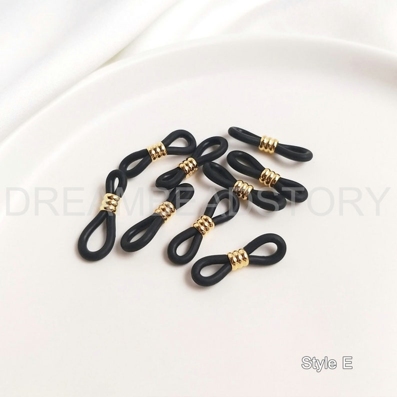 Silicone Loops Connector - Glasses Holder for Glasses Strap - Glasses ...