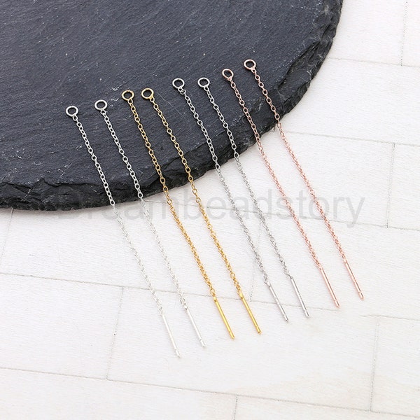 Thread Earrings - Etsy