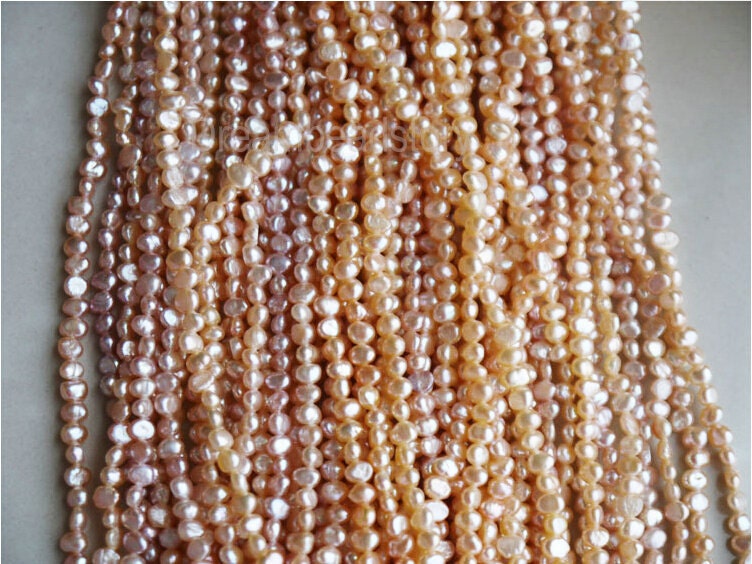 Small Pearl Beads for Jewelry Making 4-5mm Small Pearls | Etsy