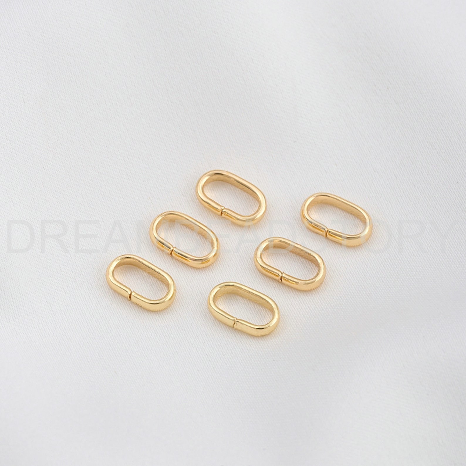 Oval Jump Ring for Jewelry Making - Split Jumpring Finding Lots ...