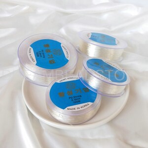 Clear Nylon Thread - Strong Monofilament Wire - Stretch Fishing Line ...