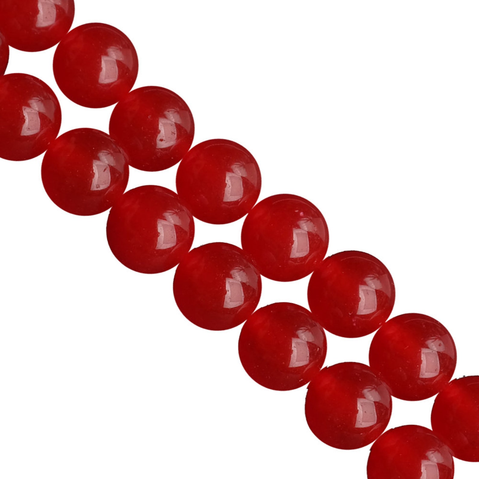 Red Chalcedony Beads Natural Polished Chalcedony Red Beads 4 - Etsy