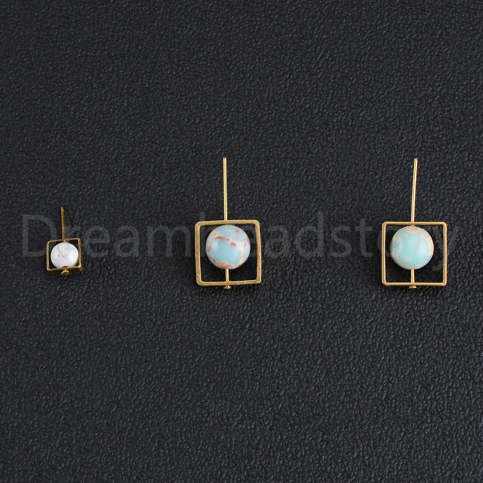 20-200 Pcs Raw Brass Triangle / Square Charms for Jewelry | Etsy