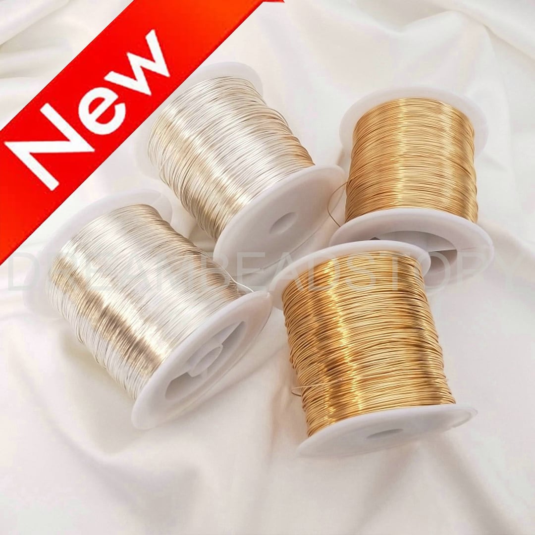 Wire by Large Spool - Jewelry and Craft Making Wire Lots Supplies -14K ...