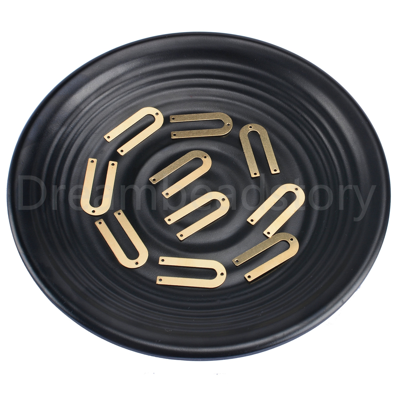 10-500 Pcs Raw Brass U Shape Charms/ U Shaped/ Letter U | Etsy