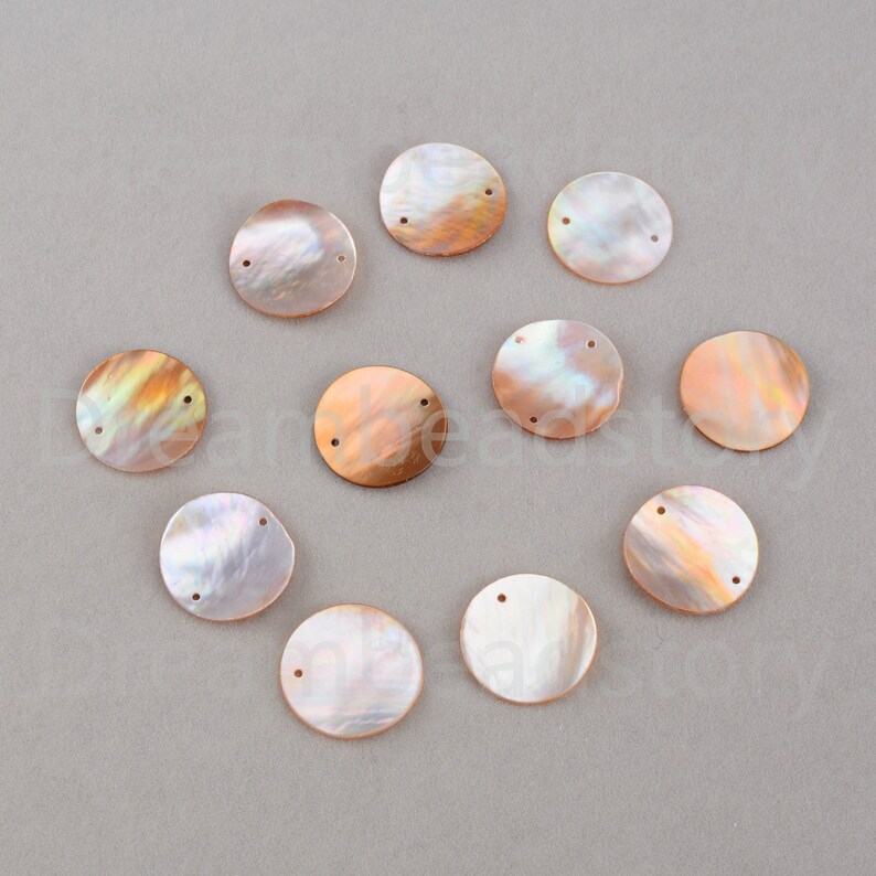 10-200 Pcs Natural Pteria Penguin Shell 20mm Round Disc | Etsy