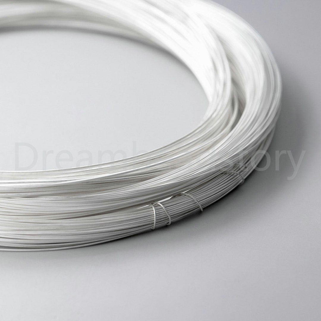 2-50 Meters 925 Sterling Silver Wire for Wrapping Jewelry - Etsy