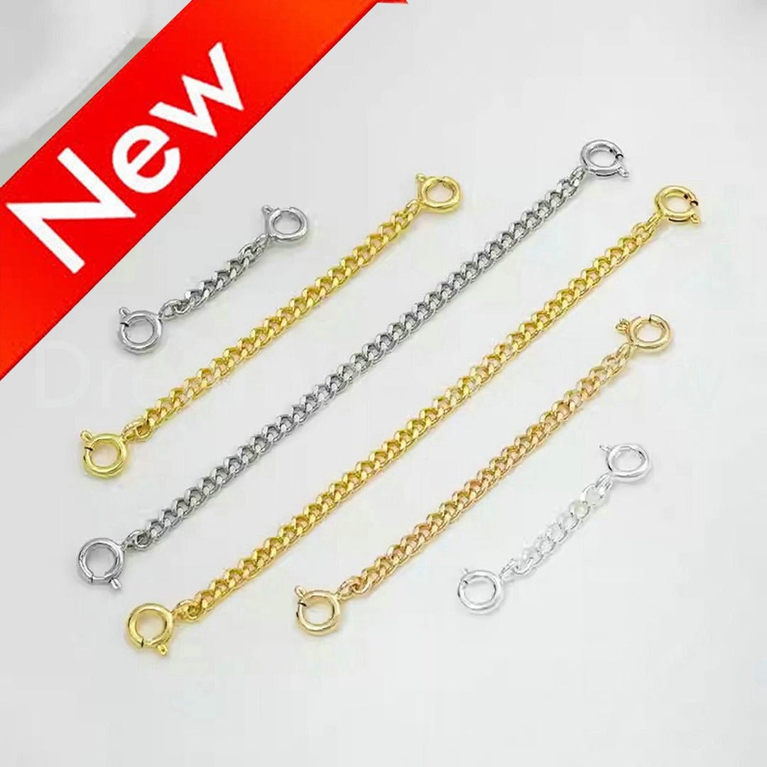 Extender Chain for Jewelry Making, Extension Chain for Necklace ...