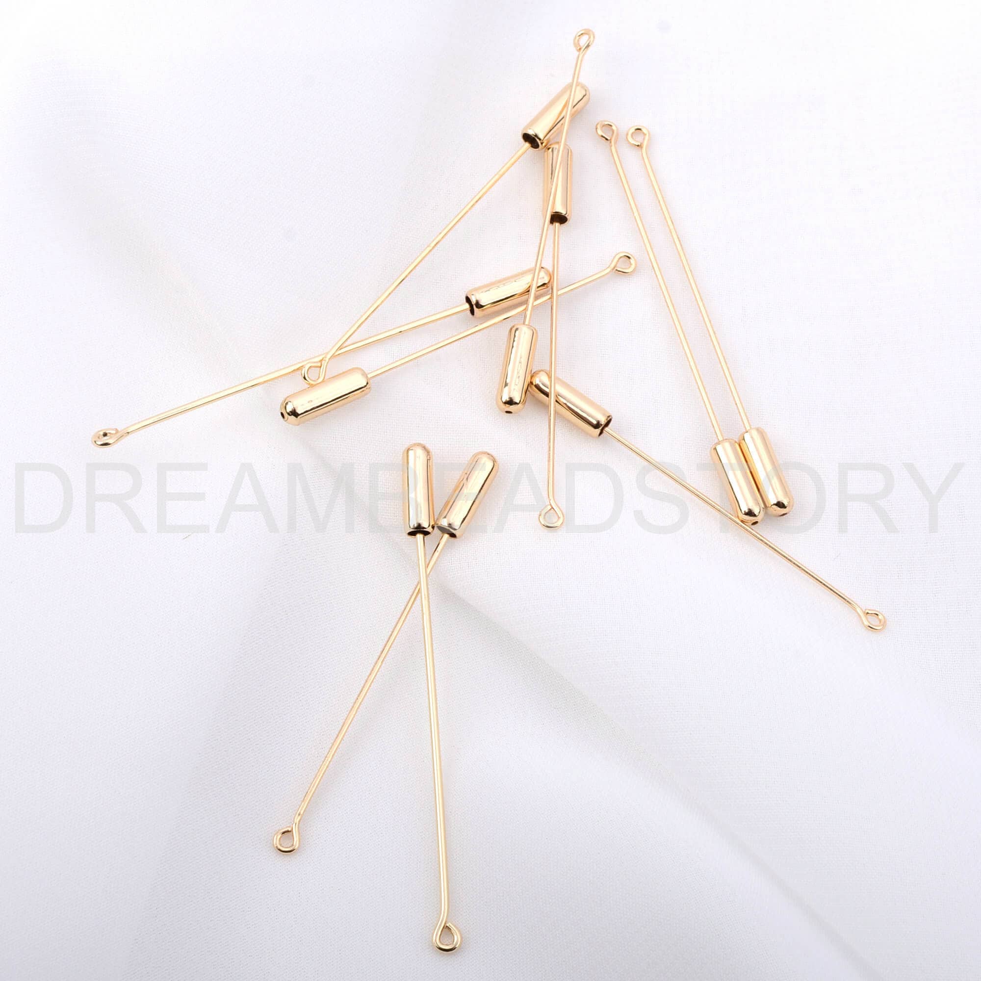 4-200 Pcs 14K Gold Plated Stick Pin Blanks/ Lapel Pin/ Brooch - Etsy