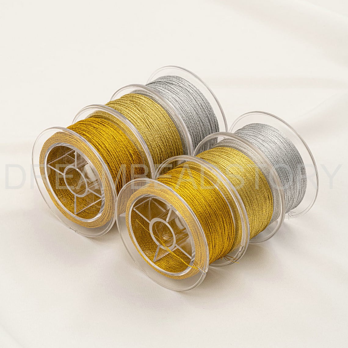 Thread for Jewelry Making, 14K Gold/18k Gold/silver Color 26/22/20/18 ...