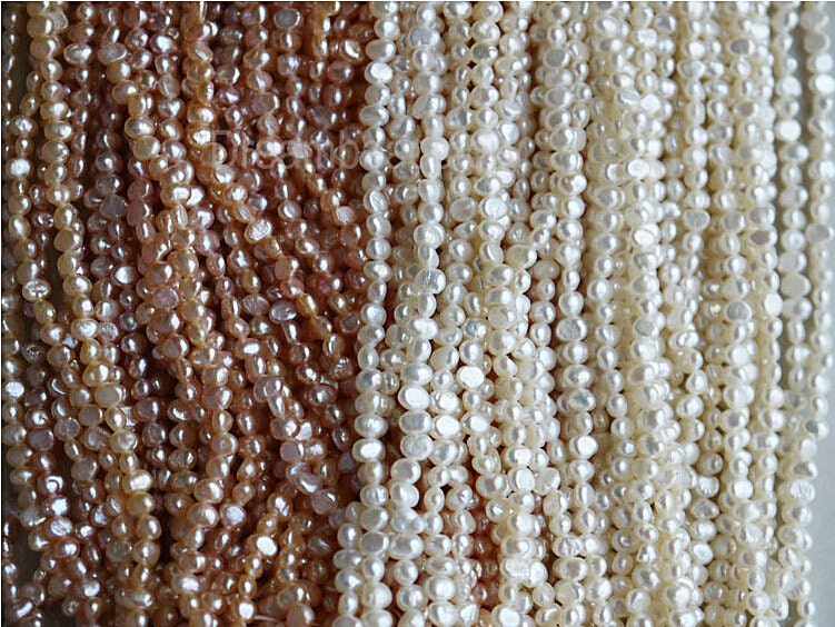 Small Pearl Beads for Jewelry Making 4-5mm Small Pearls | Etsy