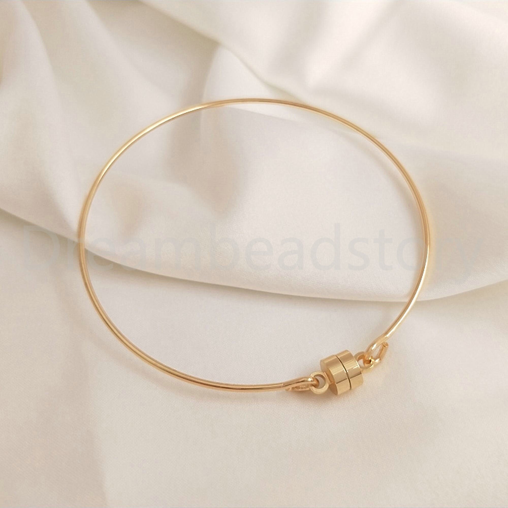 1-50 Pcs 14K Gold Plated Bangle Wire for Bracelet Making Blank - Etsy