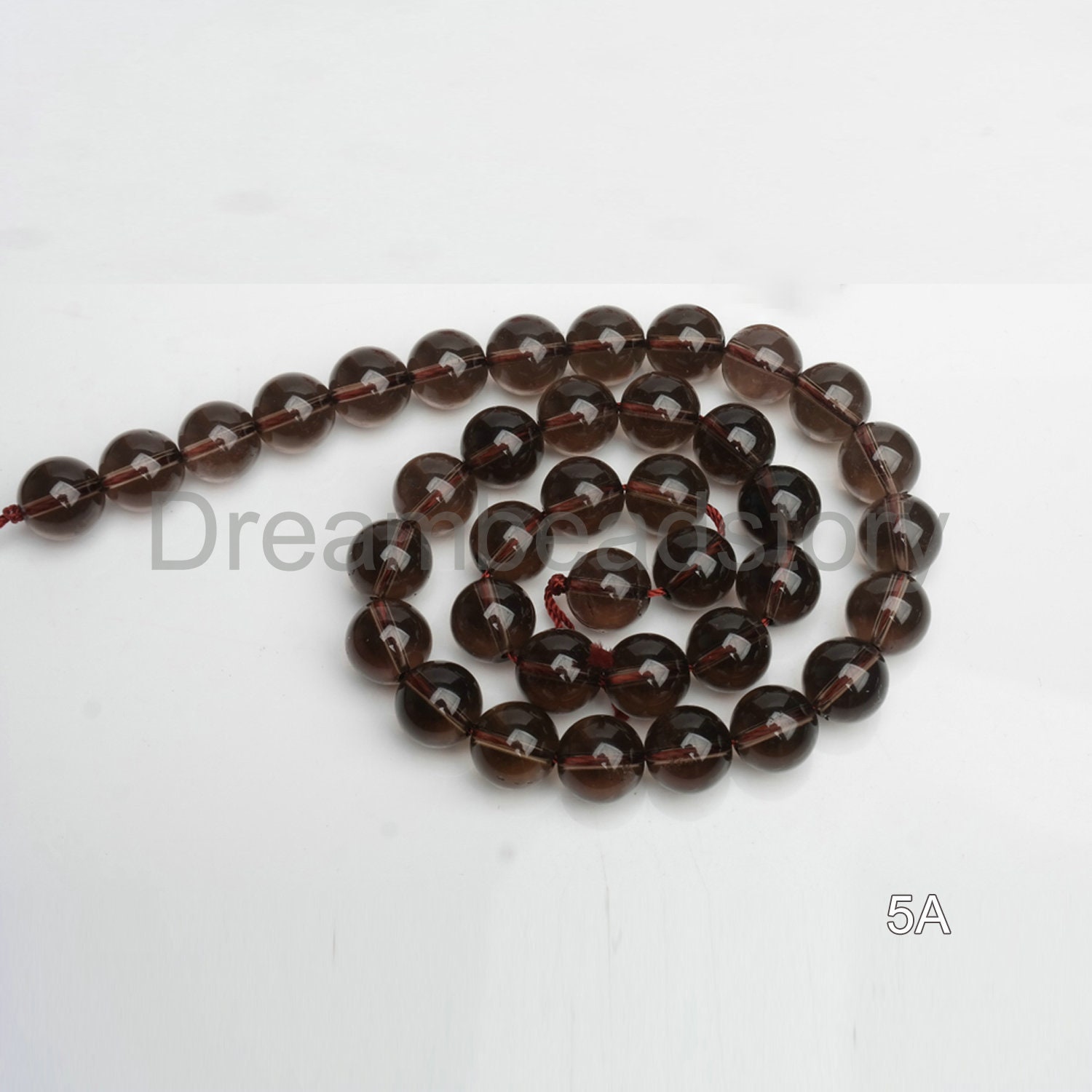 Smoky Quartz Beads Natural 4mm 6mm 8mm 10mm 12mm Smooth/ | Etsy