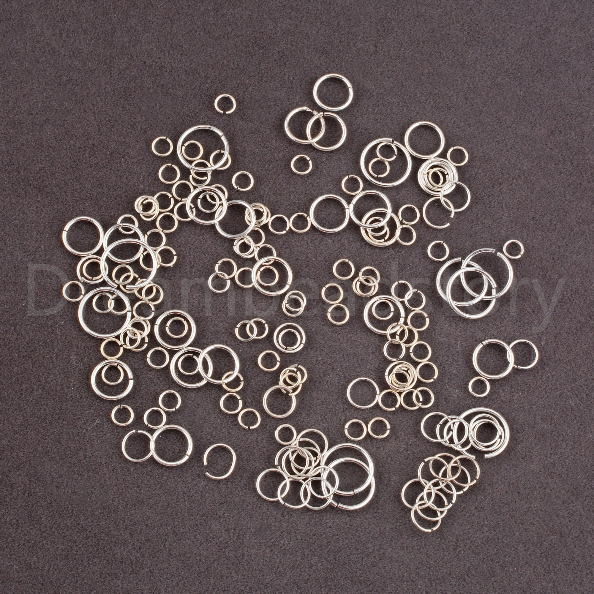 10-100 Pcs 925 Sterling Silver Round Circle Jump Ring/ 22 20 | Etsy