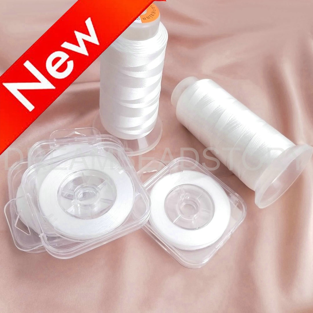 Pearl String - Nylon Pearl Silk Beading Thread for Jewelry Making ...