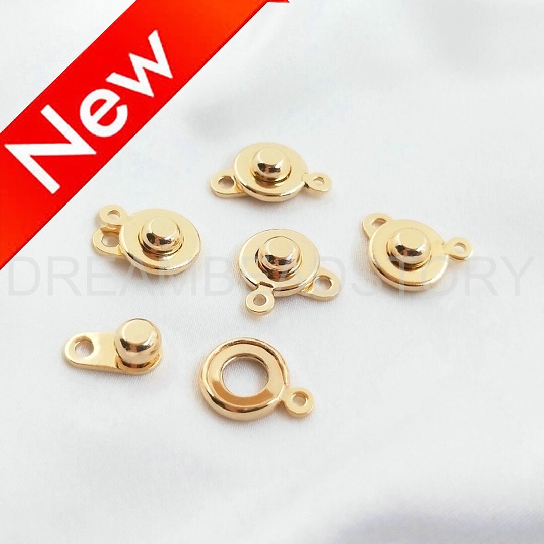 Blank Snap Fastener Base, DIY Snaps Button Setting - Snap Button Closure Finding - Etsy