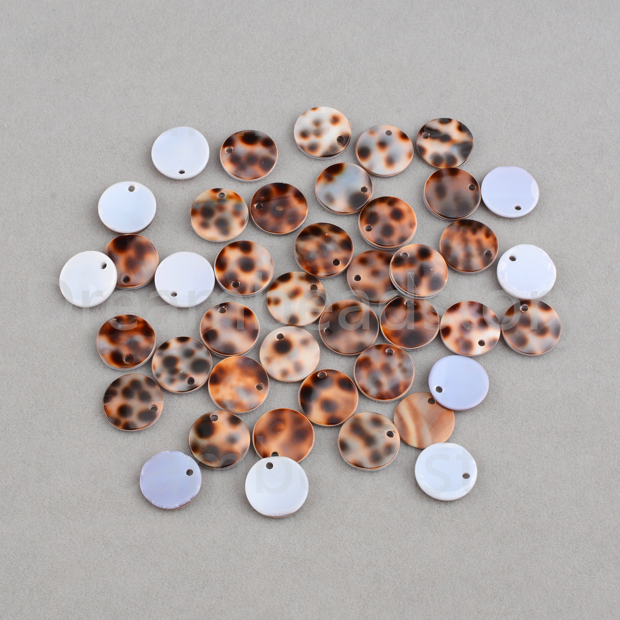 5-500 Pcs Natural Tiger Shell/ Tiger Skin Spot Shell Disc - Etsy