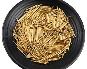 50-1000 Pcs Raw Brass Rectangle Spacer Beads/ Rectangular | Etsy