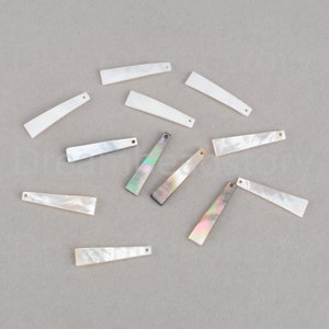 4-100 Pcs Natural White/ Black MOP Shell/ Pteria Penguin Shell 30mm ...