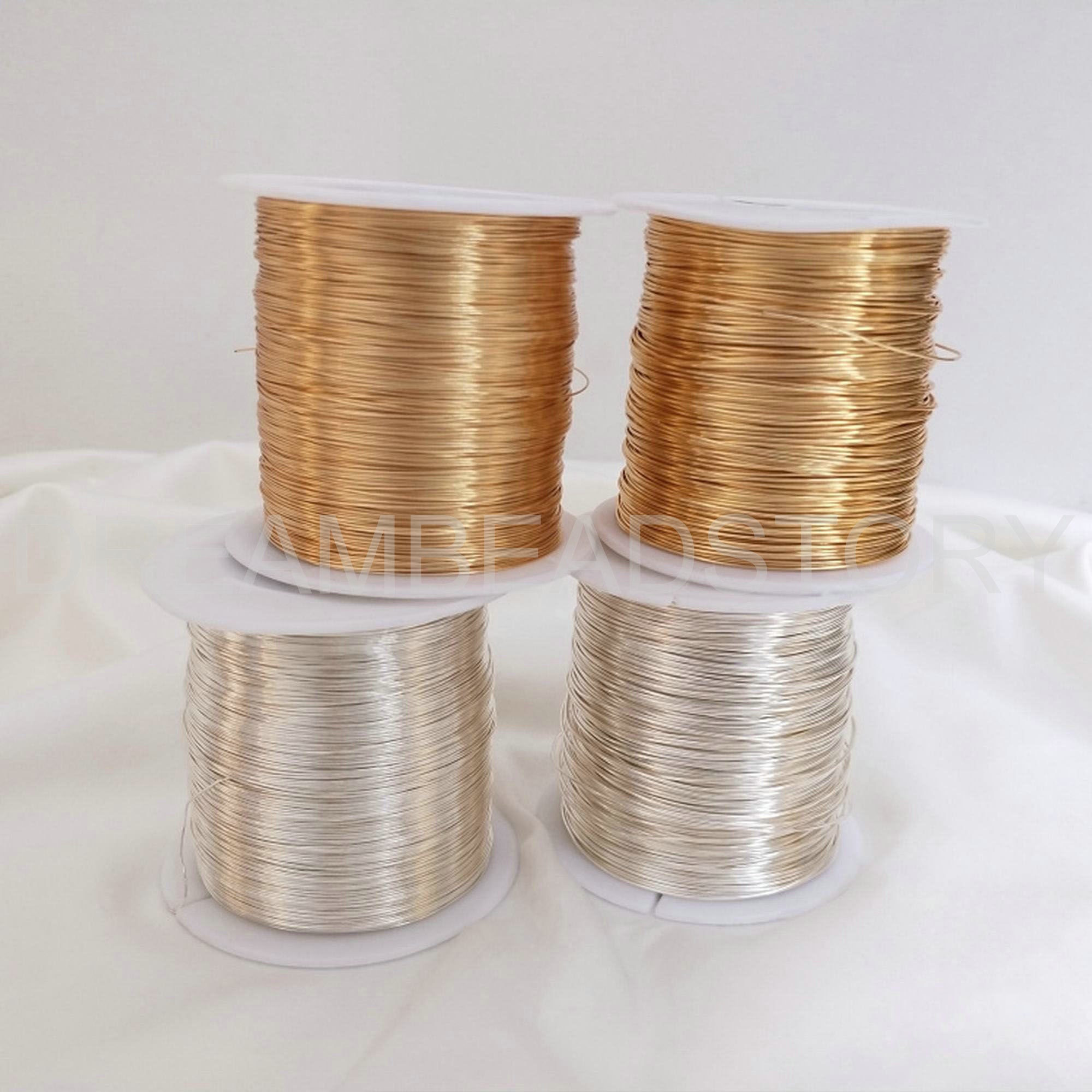Wire by Large Spool - Jewelry and Craft Making Wire Lots Supplies -14K ...