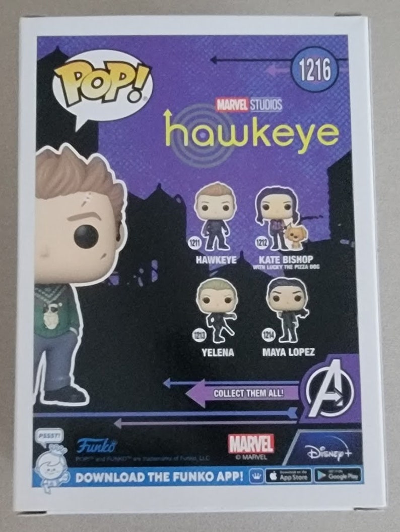 Clint Barton Funko POP Marvel Hawkeye 1216 Target Exclusive - Etsy