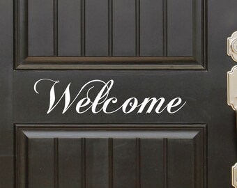 Welcome Sign Vinyl | Etsy