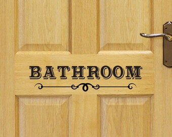 Shower door decal | Etsy