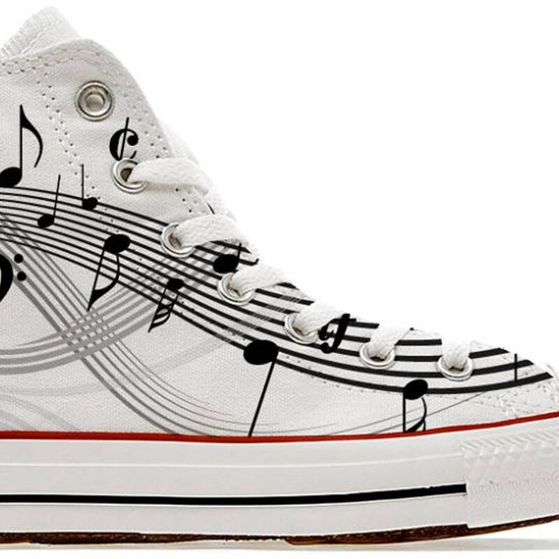 Music Note Shoes - Etsy