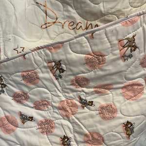 Bambi and Thumper Baby Quilt - Etsy