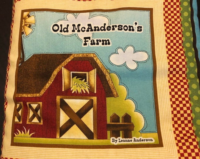 MOTHER GOOSE A Real Cloth Book 1956 A Baby Cloth Book, Infant Linen ...