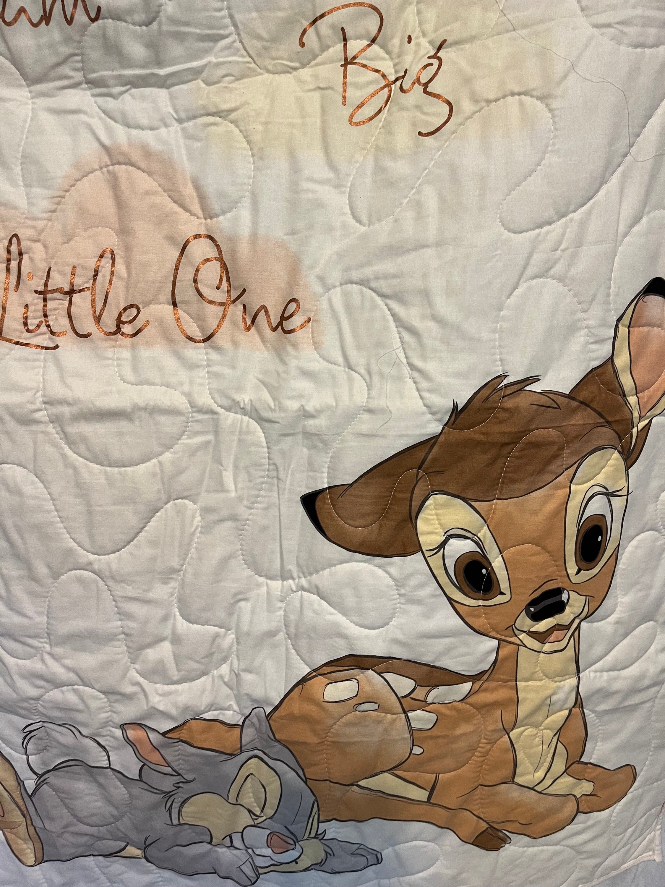 Bambi and Thumper Baby Quilt - Etsy