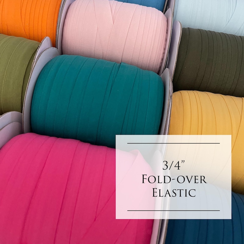 Fold Over Elastic - Etsy