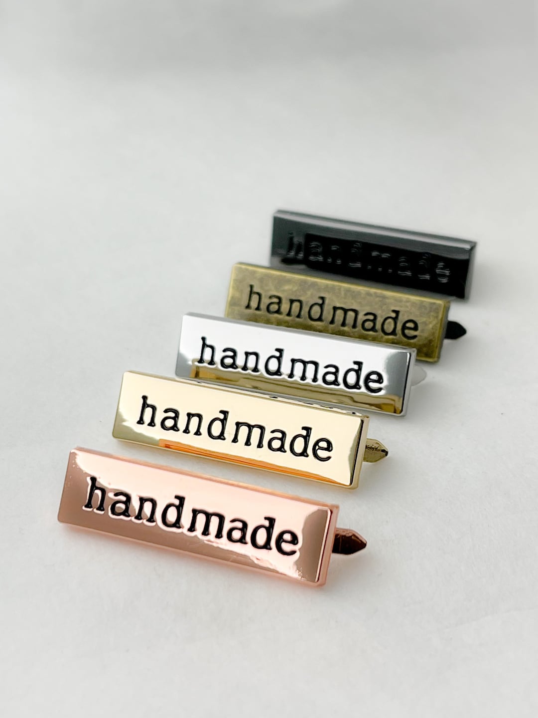 Handmade Metal Nameplates | Pack of 5 - Etsy
