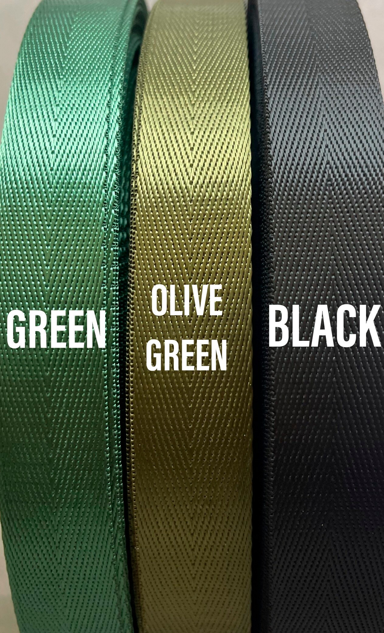 1 Heavy Duty Nylon Webbing Herringbone 24 Colors - Etsy