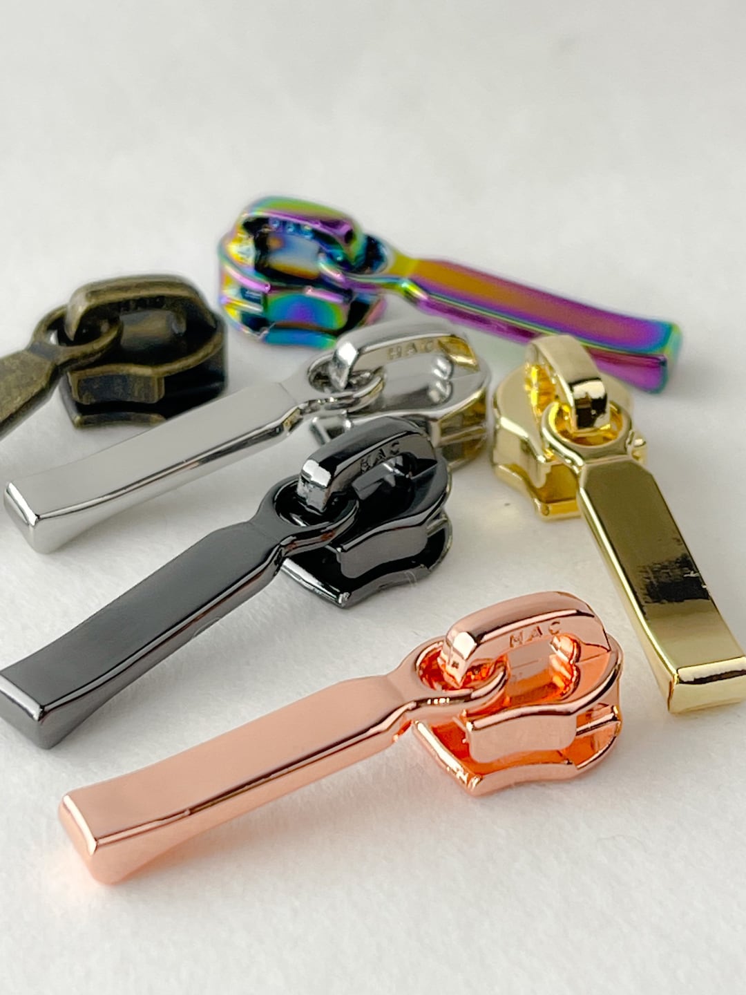 Bar | Nylon Zipper Pulls | Size #5 | Pack of 5 - Etsy