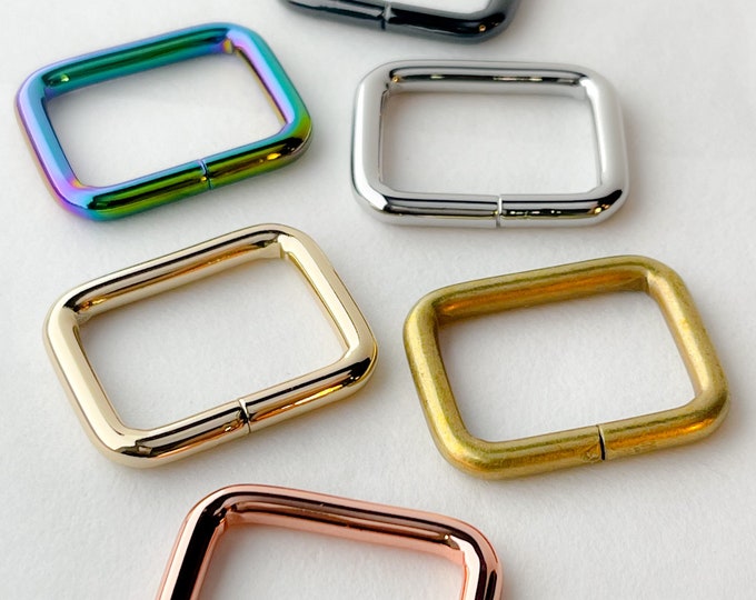 10pcs of 1.5 Inch 38mm Zinc Alloy Rectangle Ring Buckle for Bag Purse ...