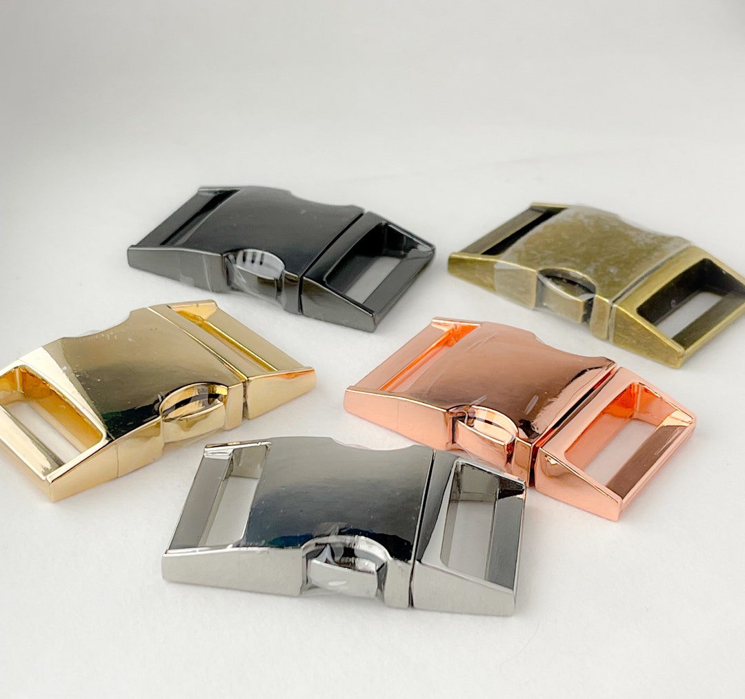 1" Metal Side Release Buckle | Pack of 2 - Etsy