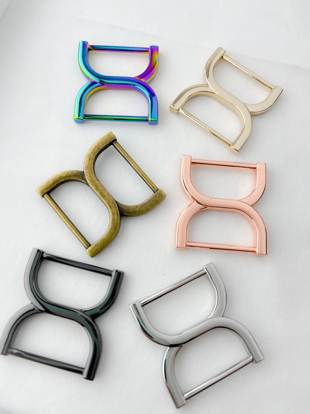 1” Double D-ring | Pack of 4 - Etsy