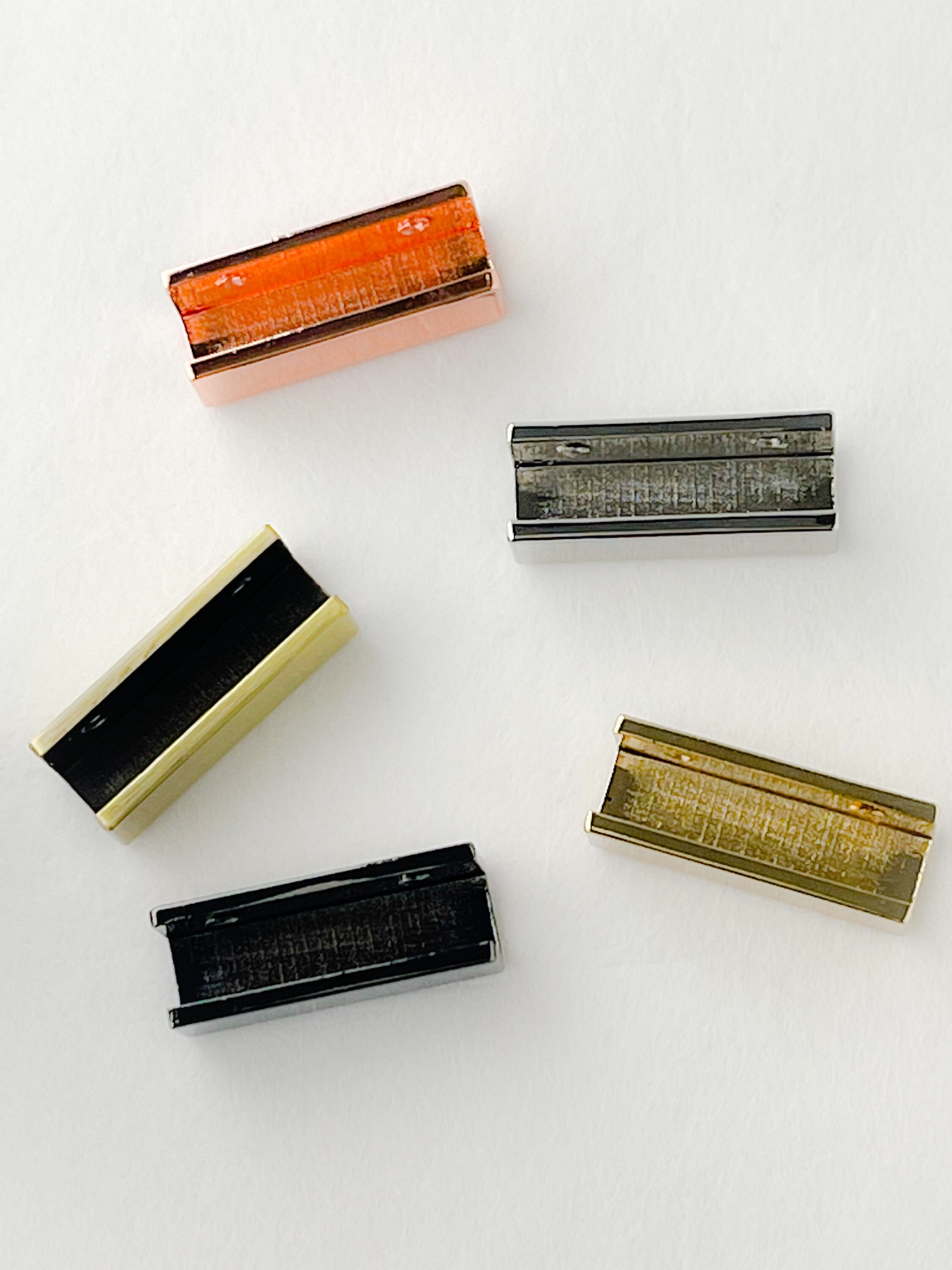 1” Metal Strap End Caps | Pack of 4 - Etsy