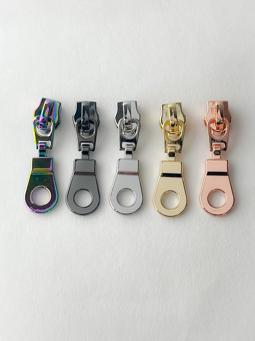 Donut | Nylon Zipper Pulls | Size #5 | Pack of 5 - Etsy