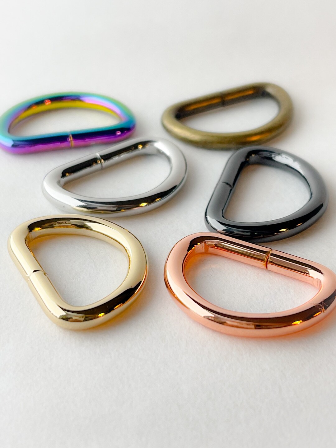 1" D-rings | Pack of 4 - Etsy