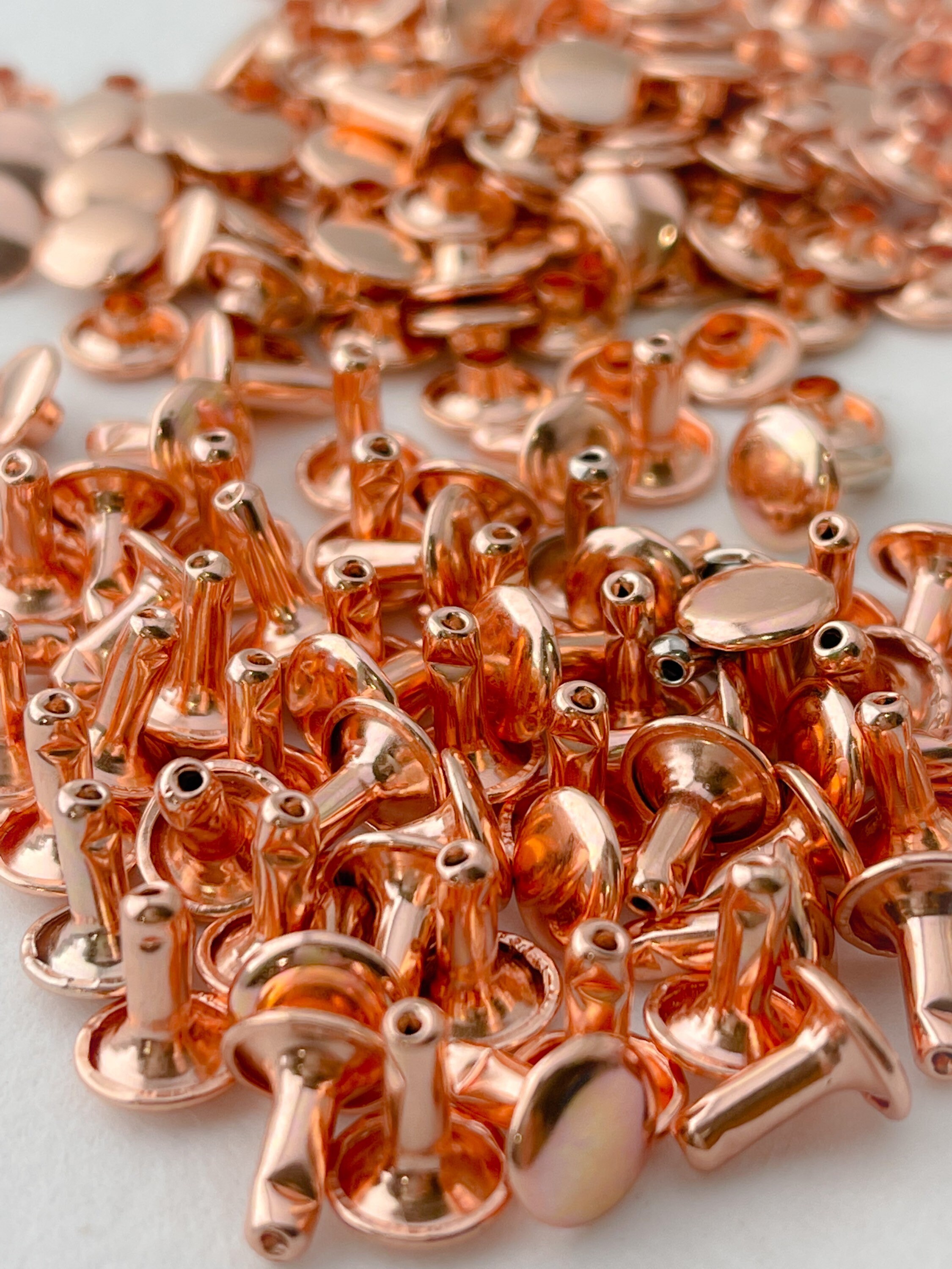 88mm Double Cap Rivets Pack of 20 - Etsy