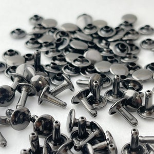 9mm Double Cap Rivets | Pack of 20 - Etsy