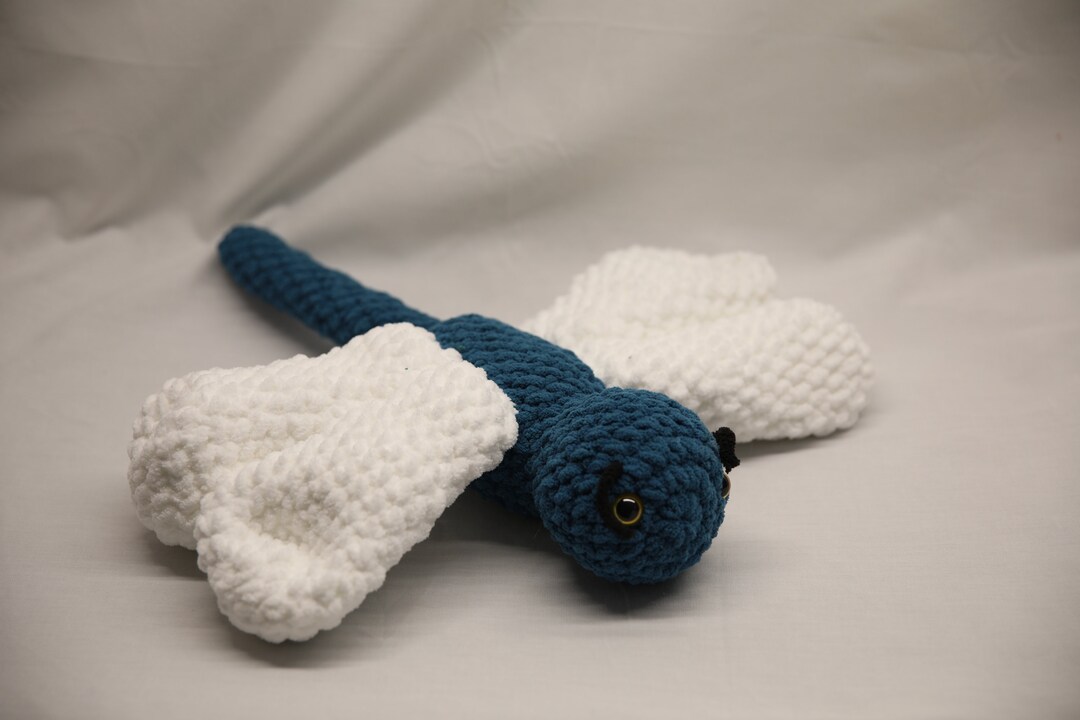 Dragonfly Stuffed Animal - Crochet - Etsy