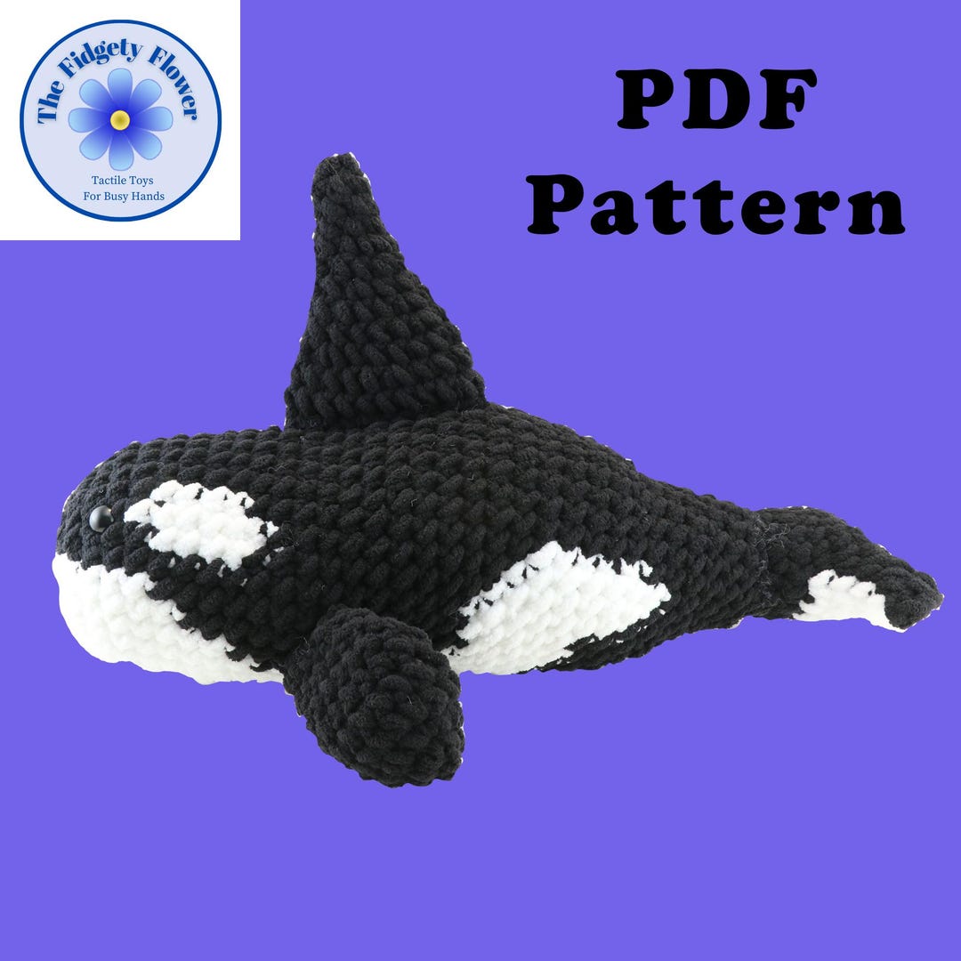 Orca / Killer Whale Crochet Pattern - Etsy