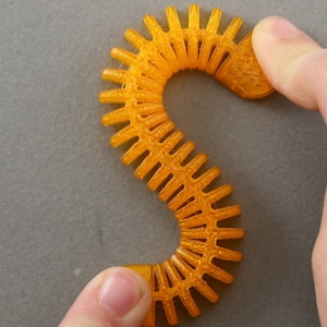 Fidget, Bendy Worm - Etsy