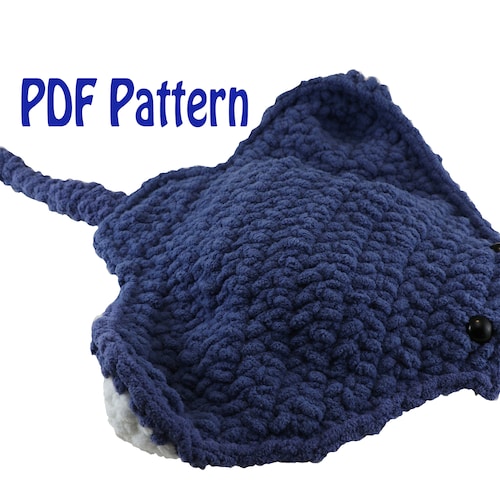 Manta Ray Crochet Pattern - Etsy