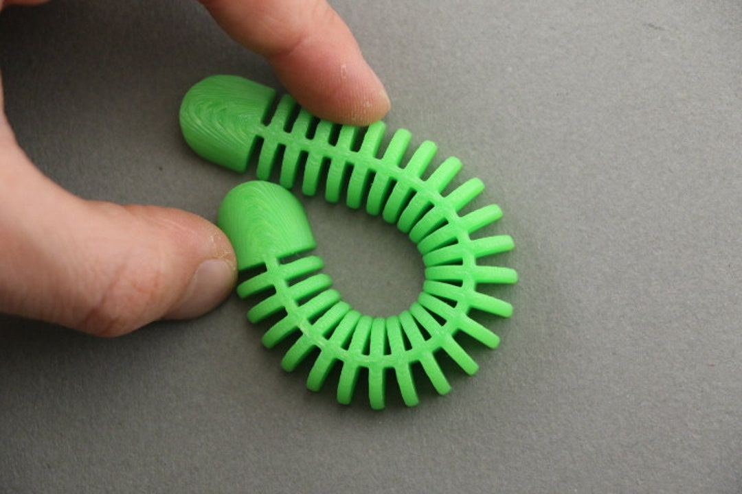 Fidget, Bendy Worm - Etsy