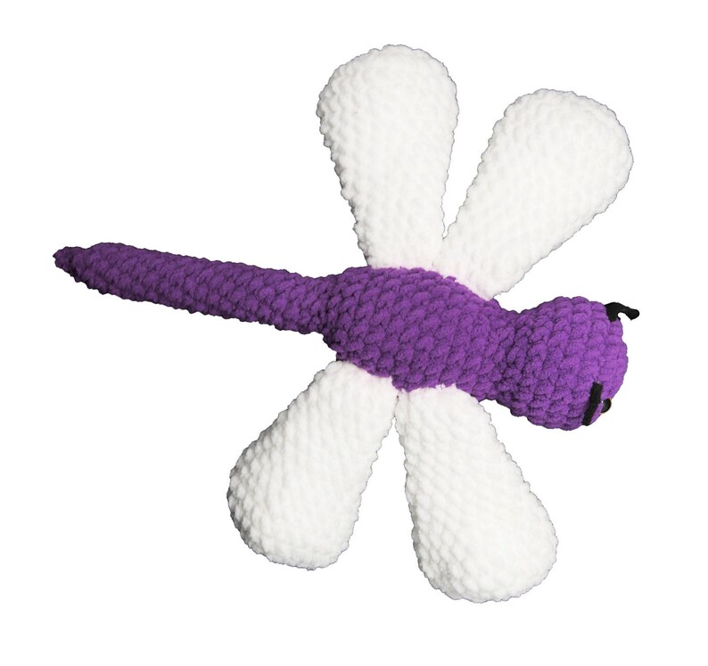 Dragonfly Stuffed Animal - Crochet - Etsy